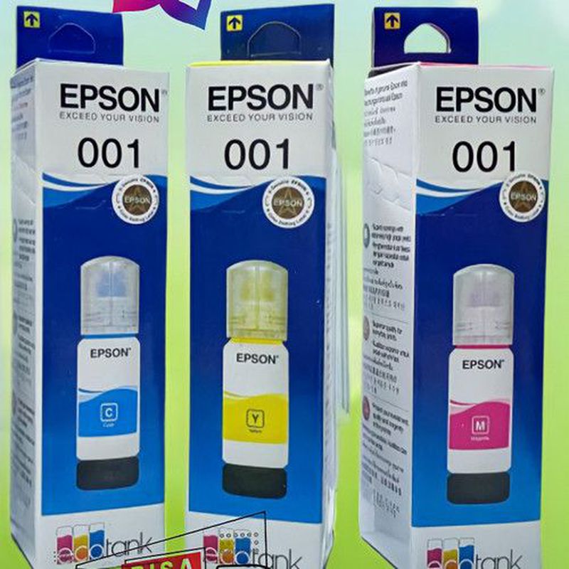 tinta epson 001 - Biru