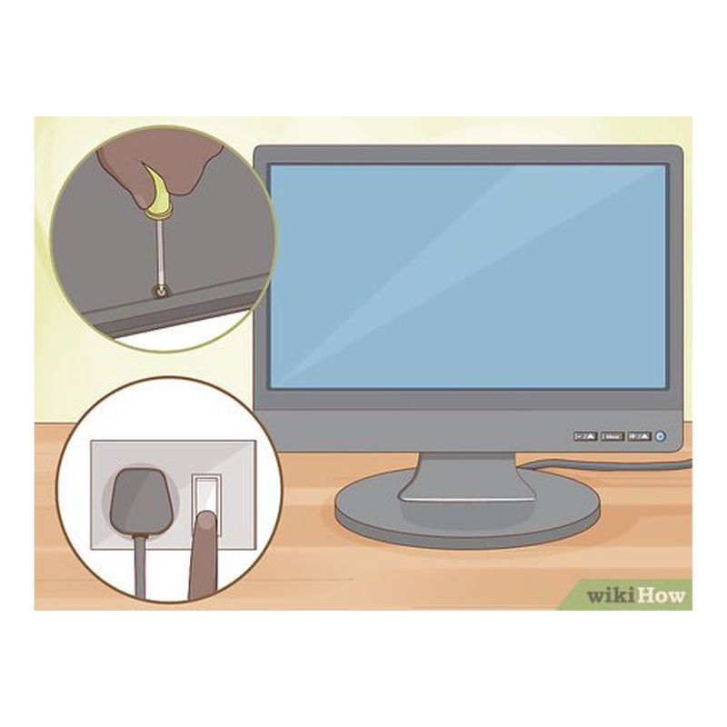 SERVICE MONITOR GANTI LCD