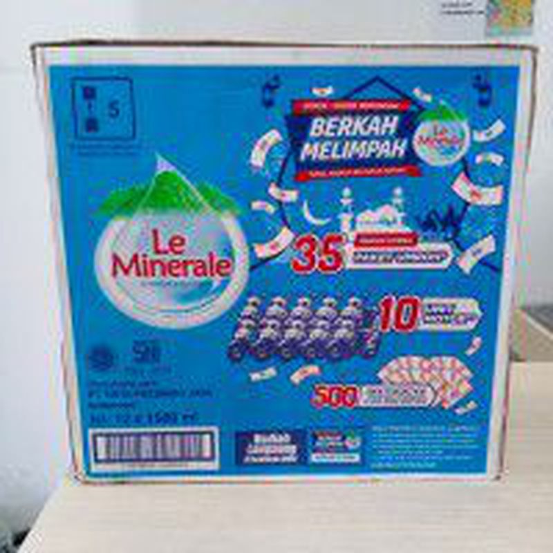 Air Mineral Kemasan Botol isi 24 botol per karton