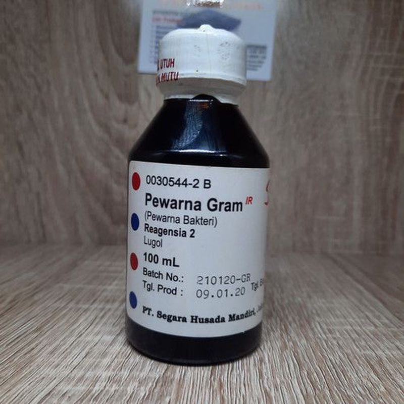 Lugol 100 ml / 500 ml Indo Reagen - 500 ML