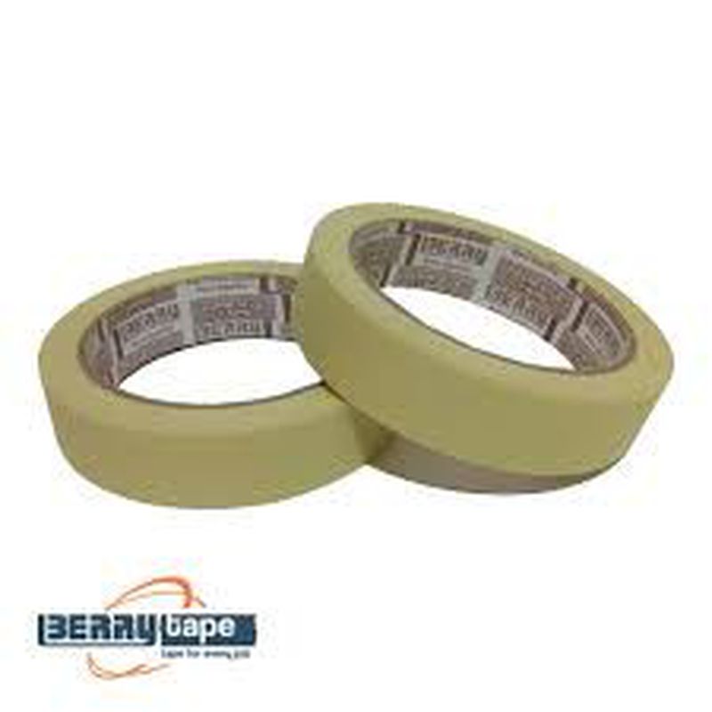 Isolasi Kertas BERRY 24 mm x 25 m / Masking Tape Berry 1"