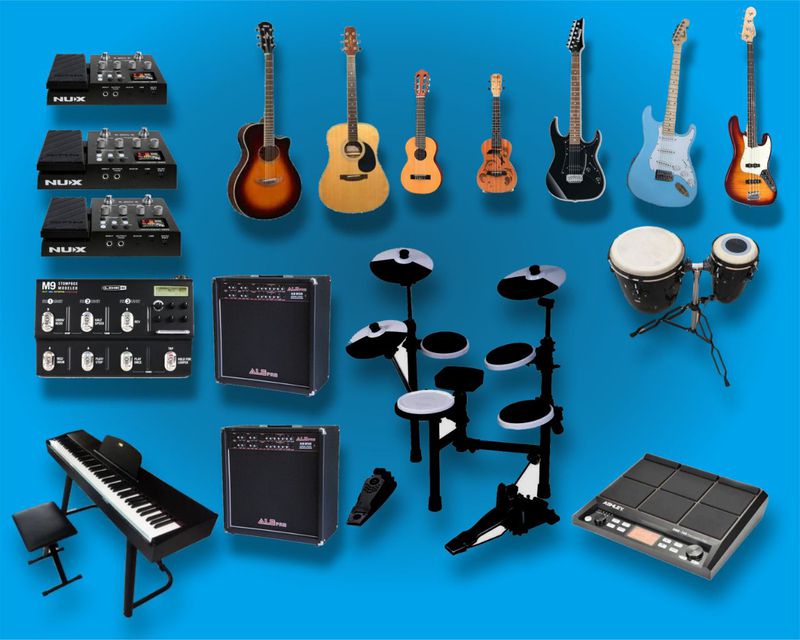 Set Alat Musik Modern