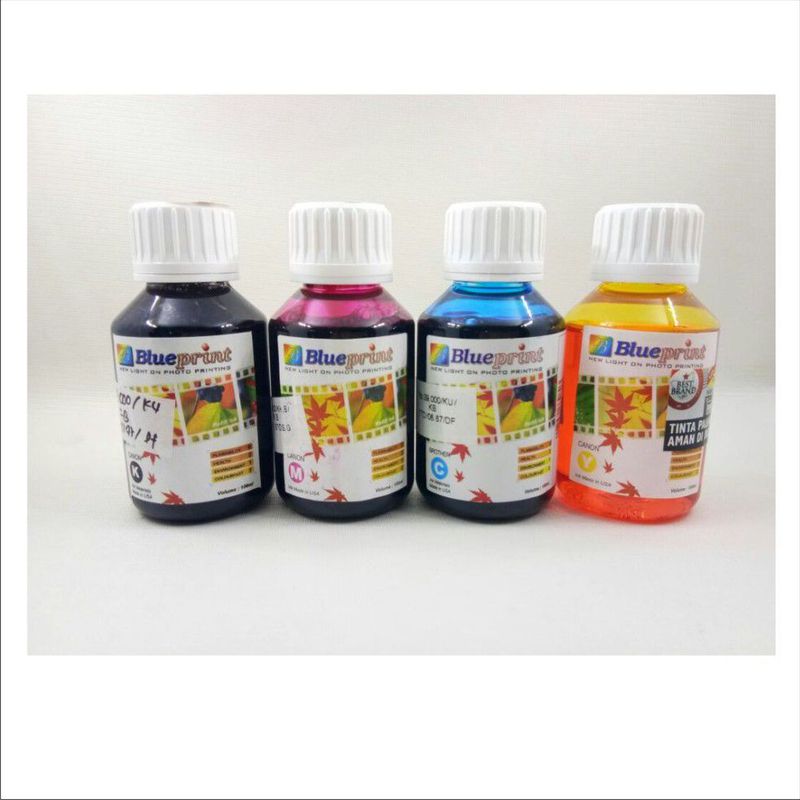 Tinta Blueprint 100ML Canon (C,M,Y,K)