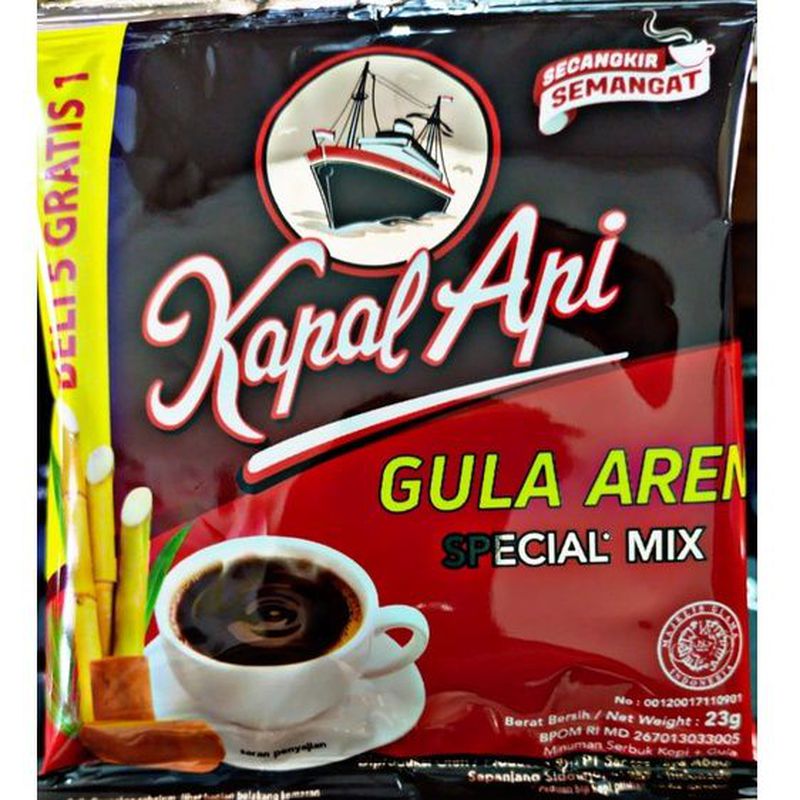 KOPI KAPAL API MIX GULA AREN