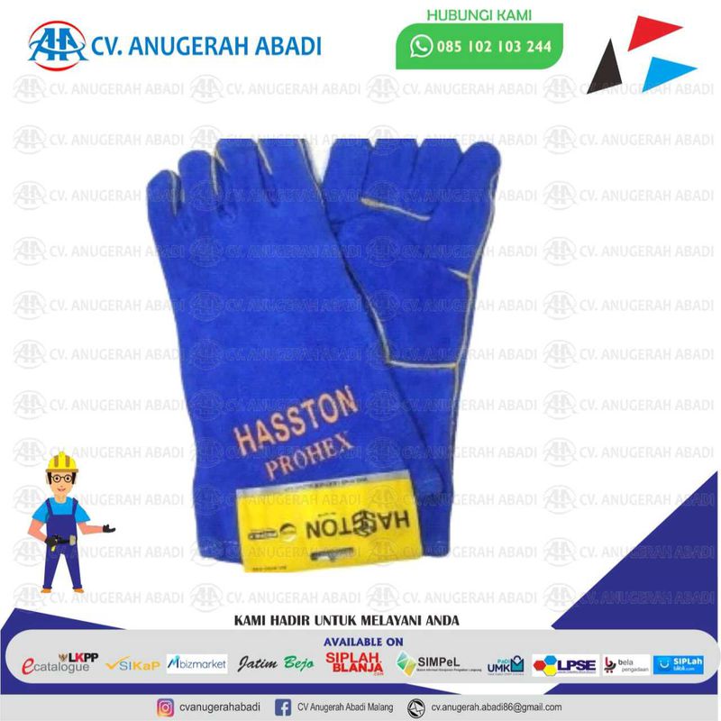 Sarung Tangan Las Kulit