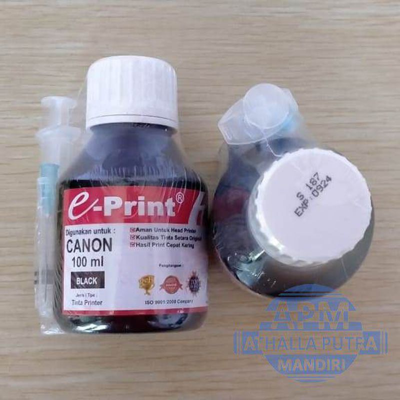 Tinta Infus Canon Hitam 100ml