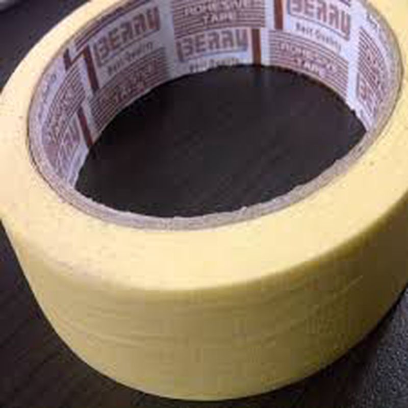 PLAKBAN KERTAS/MASKING TAPE 48 MM x 27 meter BERRY