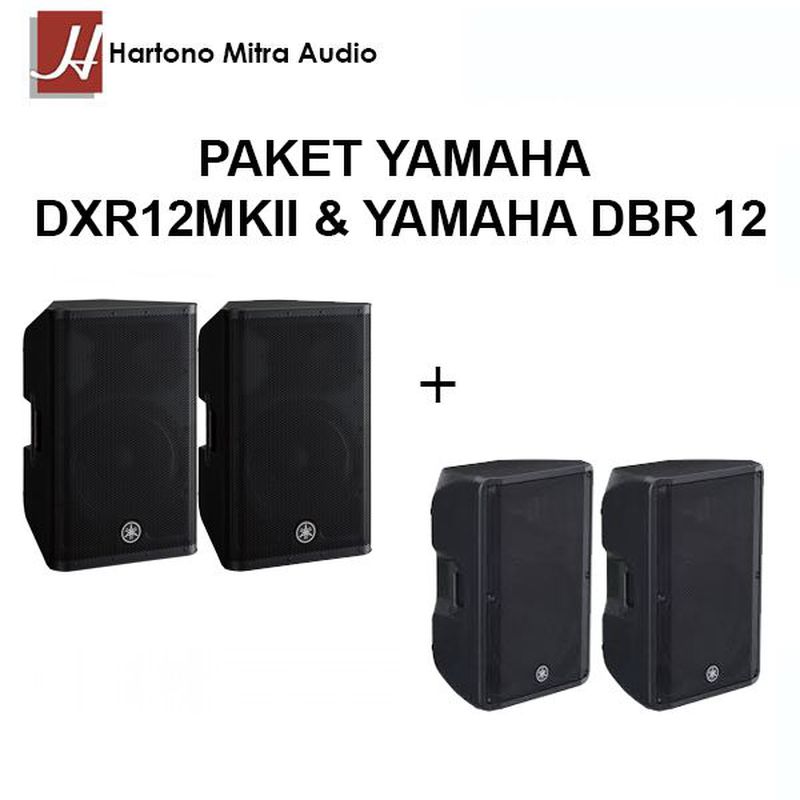 PAKET YAMAHA DXR12MKII & DBR12