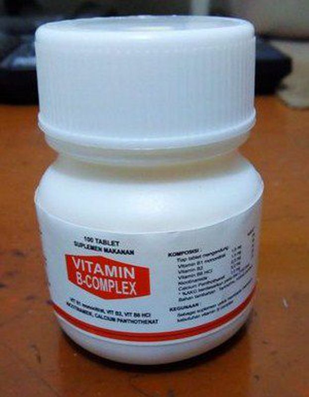VITAMIN B COMPLEX POT ISI 100 DEF