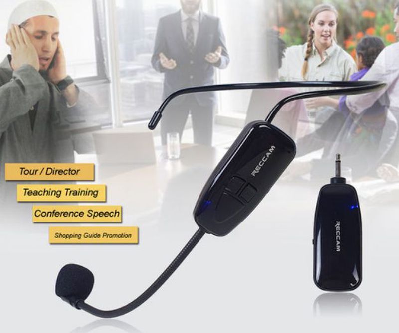 Mikrofon Mic Clip On Wireless