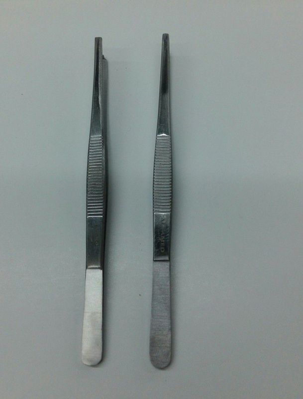 Pinset Bedah Chirugis Tissue Forcep Segel Original Marwa - 14cm