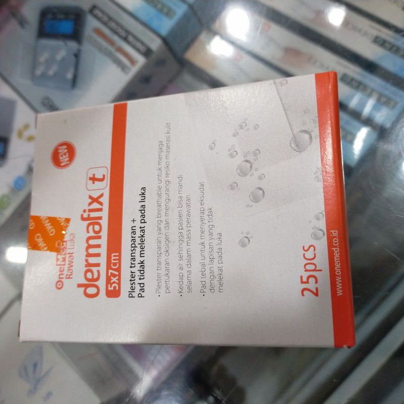 Dermafix 5x7 cm Onemed Plester Tranparan Anti Lengket