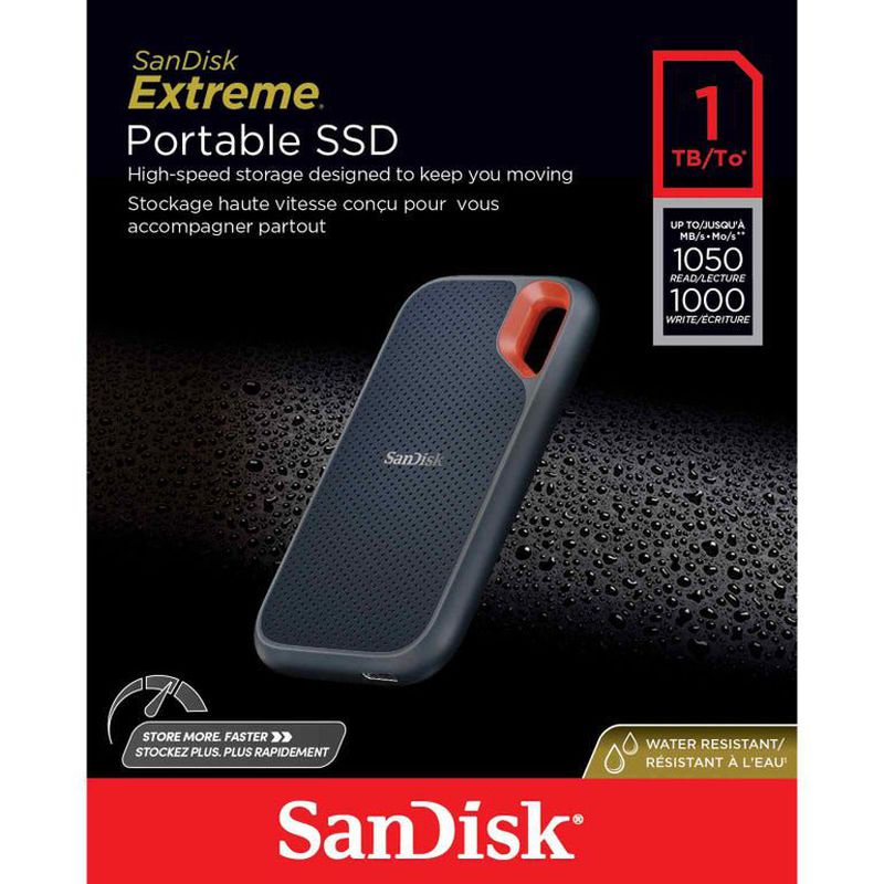 SanDisk Extreme PORTABLE SSD E61 1TB 1TERA