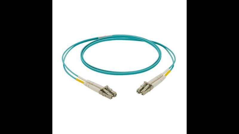 NetKey® 2 Fiber Patch Cord, OM4, LC Duplex, 3m