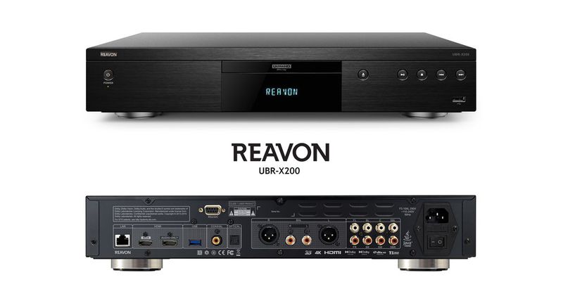 REAVON UBR-X200 DOLBY VISION 4K ULTRA HD BLU-RAY PLAYER
