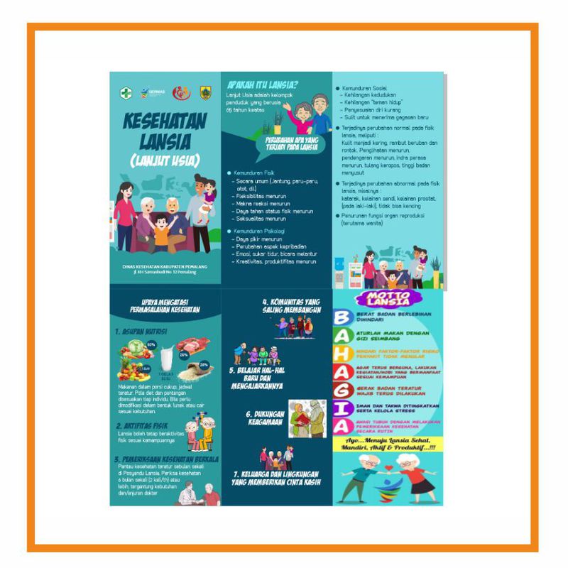 LEAFLET KESEHATAN LANSIA