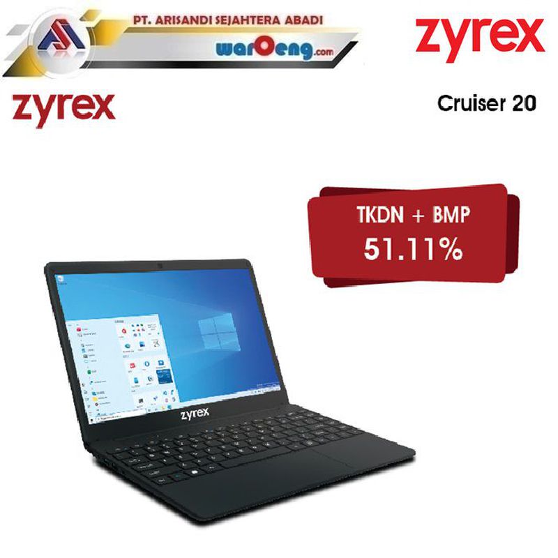 ZYREX NOTEBOOK CRUISER 20 I7-02