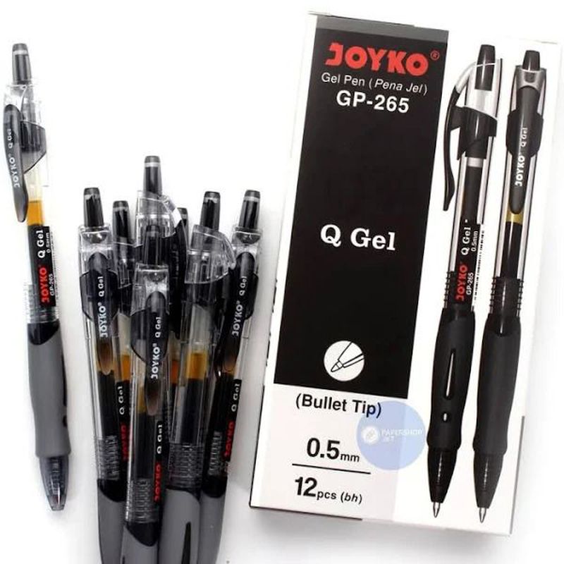 Ballpoint Gel Hitam