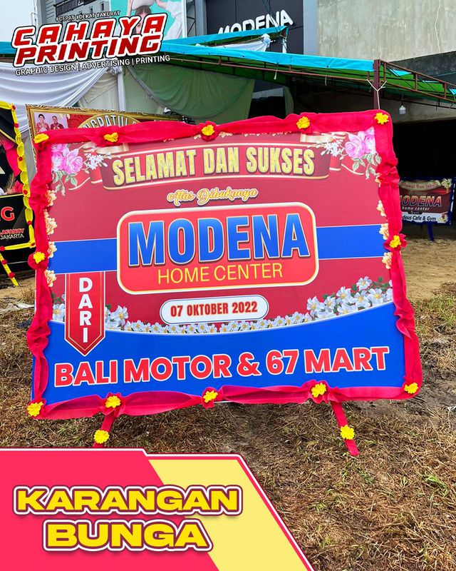 Karangan Bunga 100 x 150