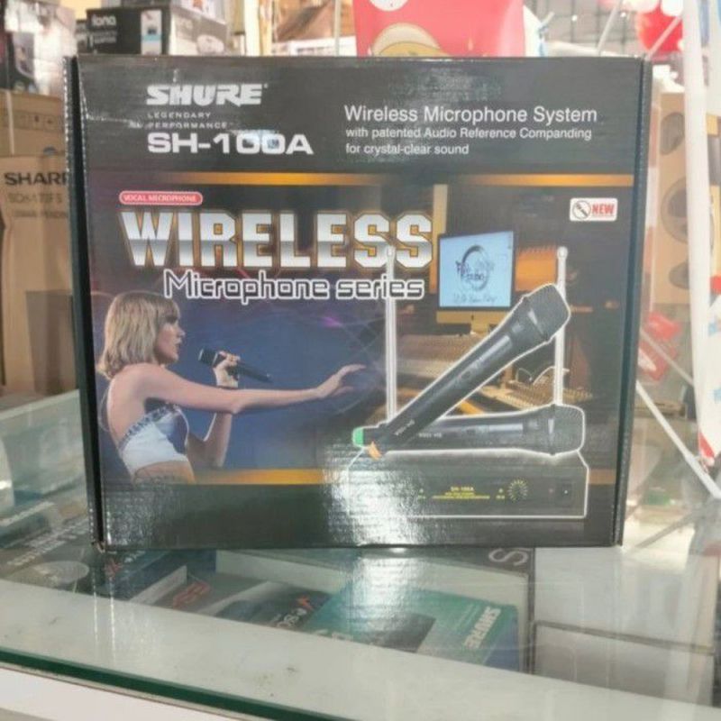 MIC WIRELESS SHURE SH-100A