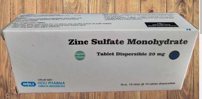 ZINC SULFATE MONOHYDRATE HOLY BOX ISI 100