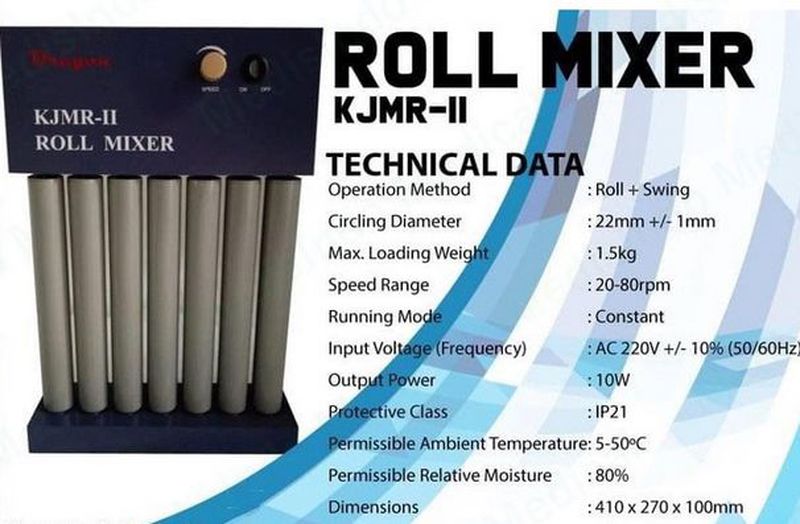 Roller Mixer KJMR-II Oregon | Blood Tube Roll Mixer Laboratorium