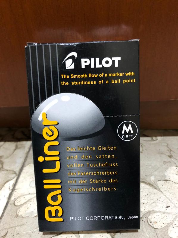 Pena Pilot Ballliner - Biru