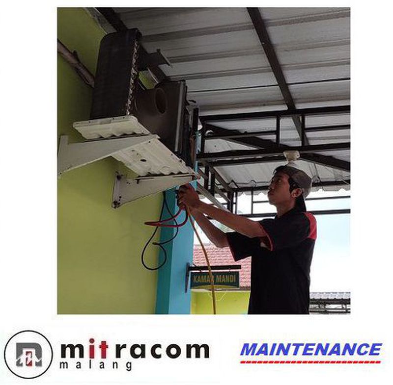 Maintenance AC Split Penggantian Capasitor