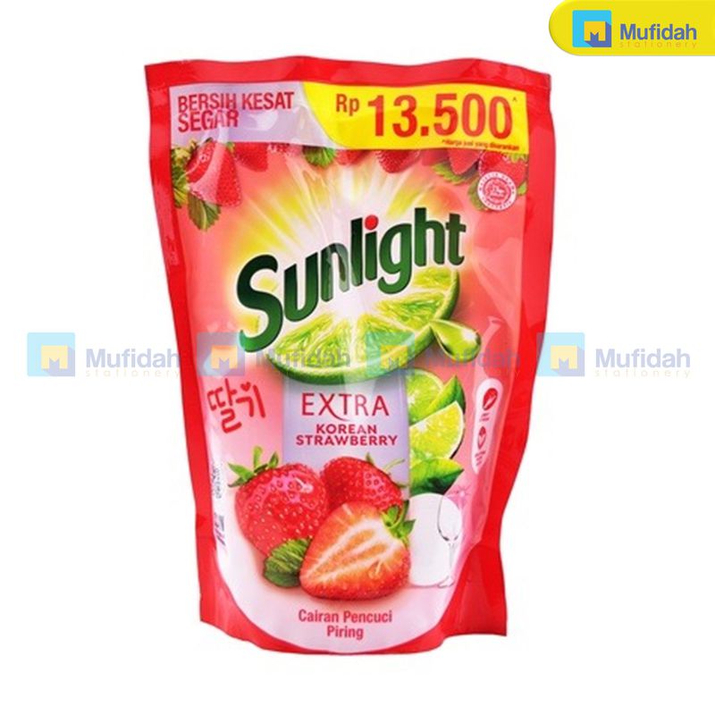 Sunlight Sabun Cuci Piring Korean Strawberry 770ml