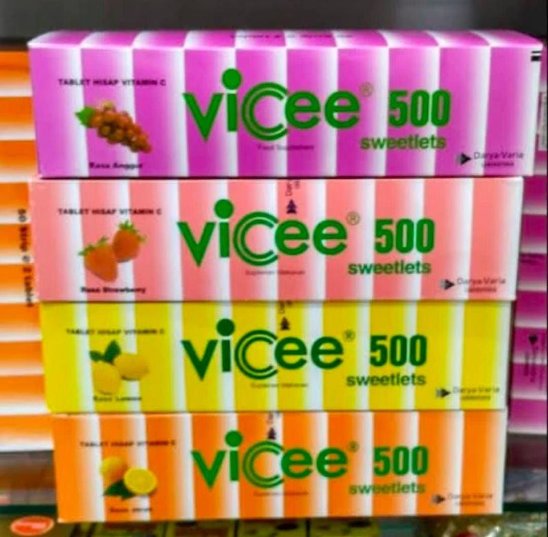 Vitamin ViCee 500 rasa Lemon