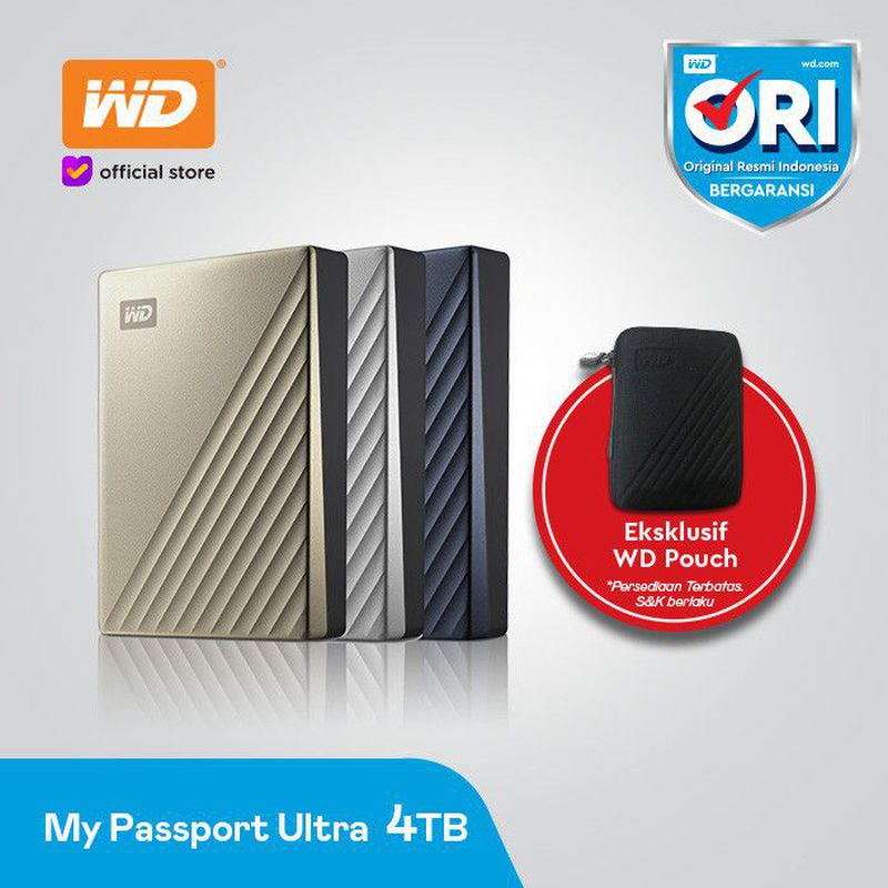 EXTERNAL HARDRIVE WD 4TB USB 3.0