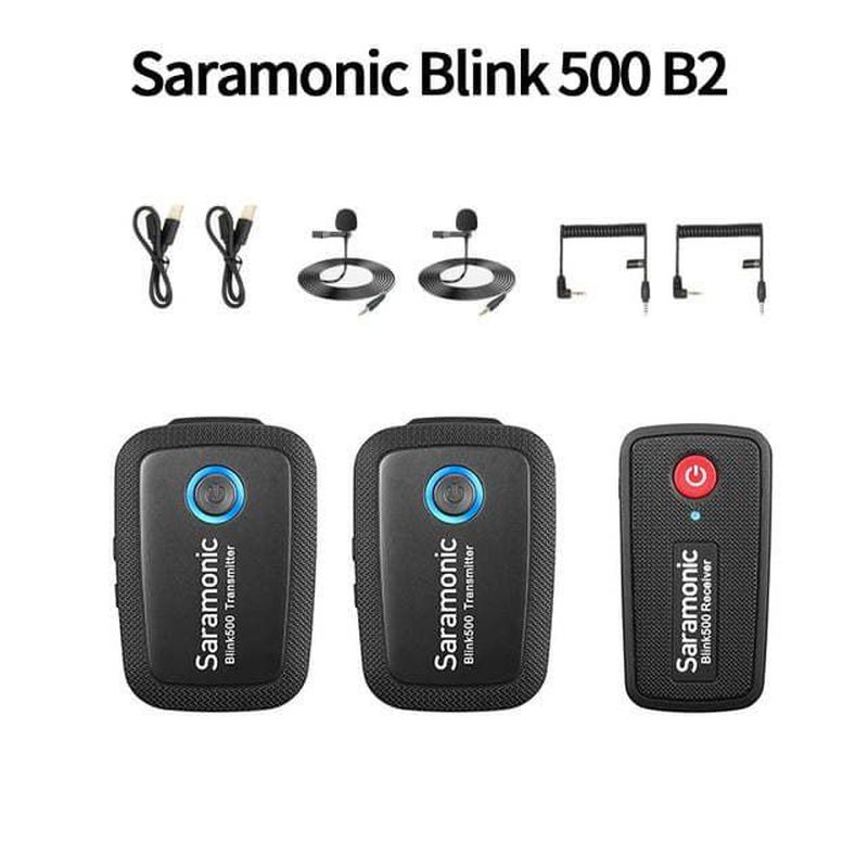 Saramonic Blink 500 B2 Ultracompact 2.4GHz Dual Channel Wireless ...