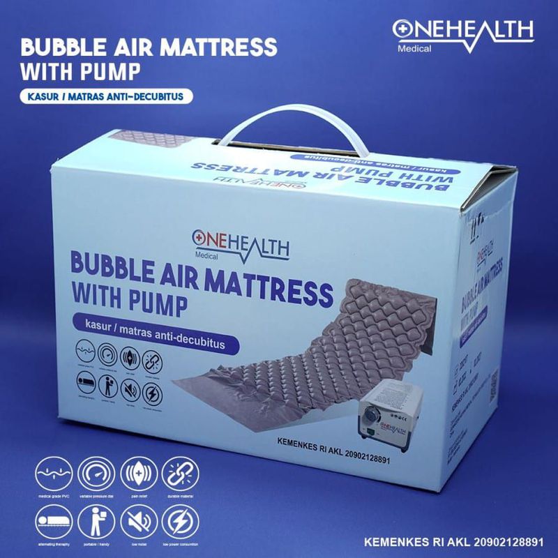 Bubble Air Mattress With Pump One Health
