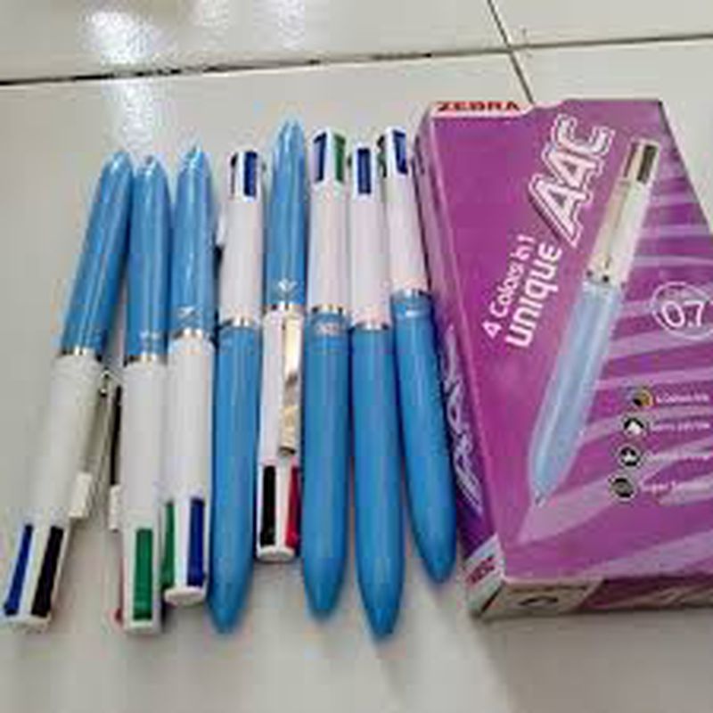 Balpoint 4 warna zebra