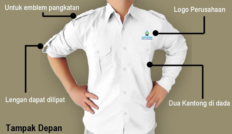 Seragam atasan PDL