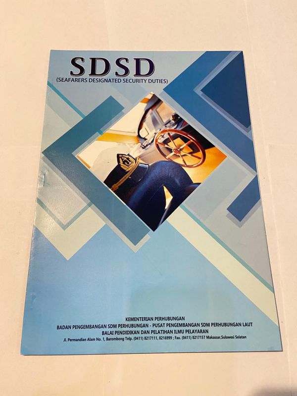 Buku SDSD-Seafarers Designated Security Duties (DKP)