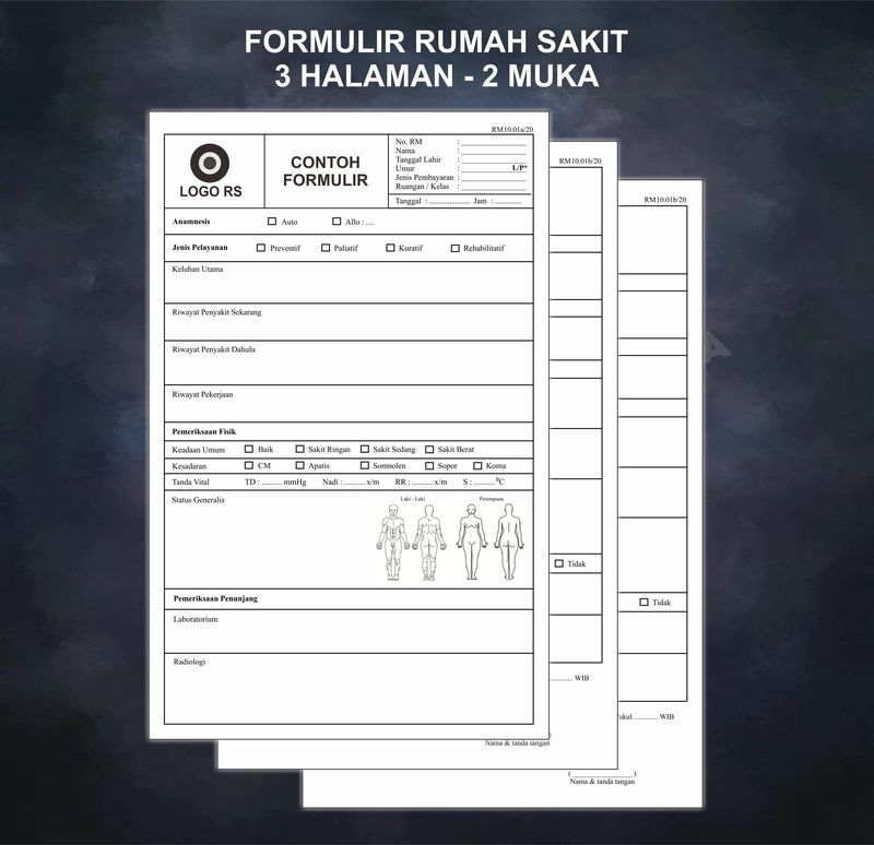FORMULIR 3 HALAMAN - 2 MUKA