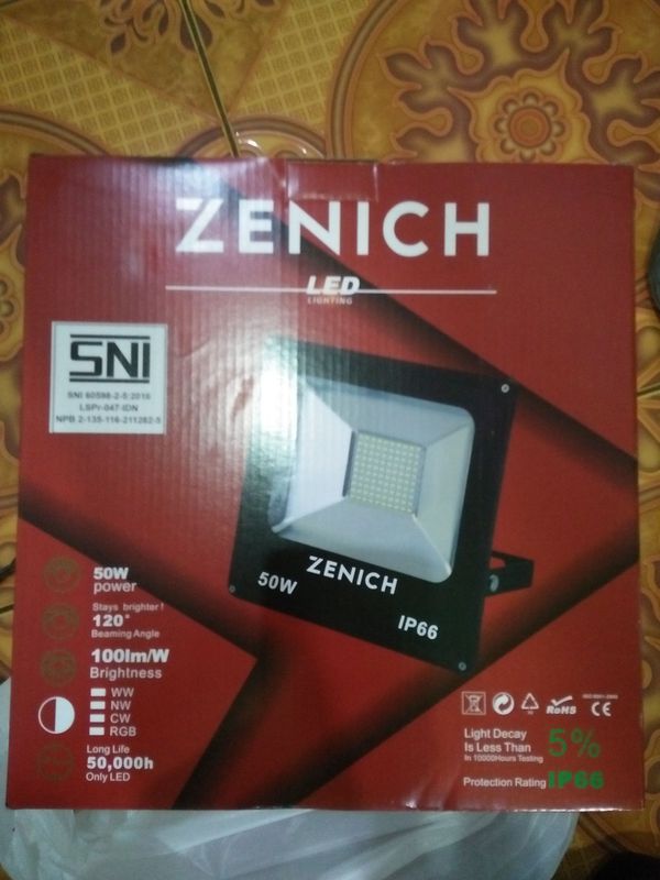 lampu sorot led 50 w zenich