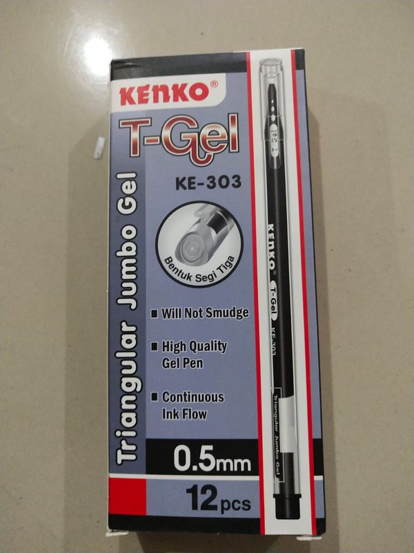 Ballpoint Triangular Jumbo Gel