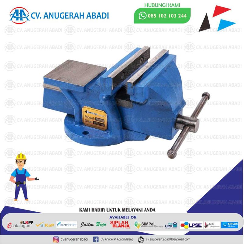 Catok Besi Ragum / Ragum Besi Meja / Ragum Besi 6"