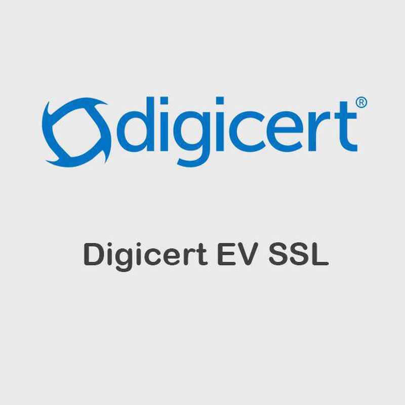 Digicert EV SSL Certificate