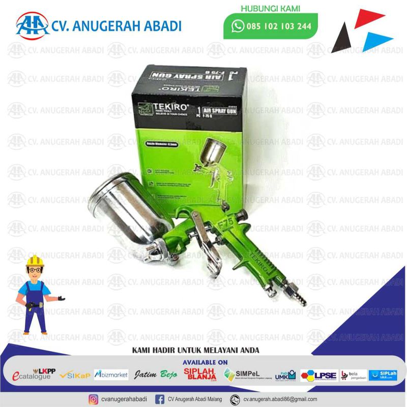 Semprotan cat Tekiro / Spray Gun Lakoni