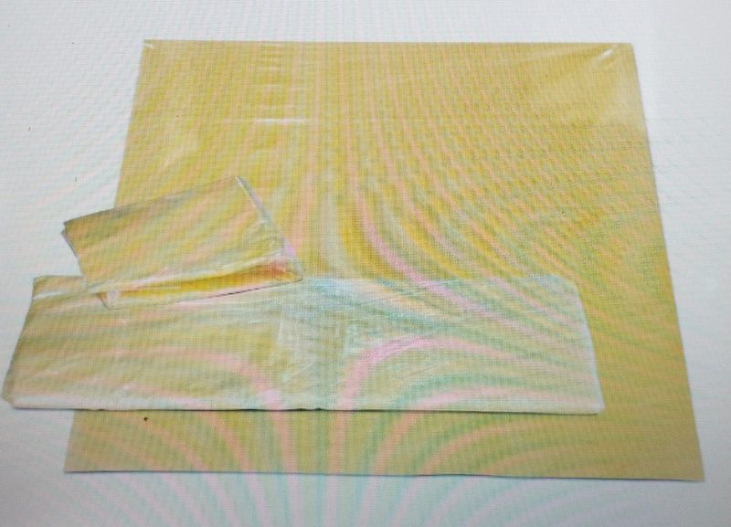 KANTONG PLASTIK WARNA KUNING UK. 90 cm x 120 cm isi 12 pcs - Kuning
