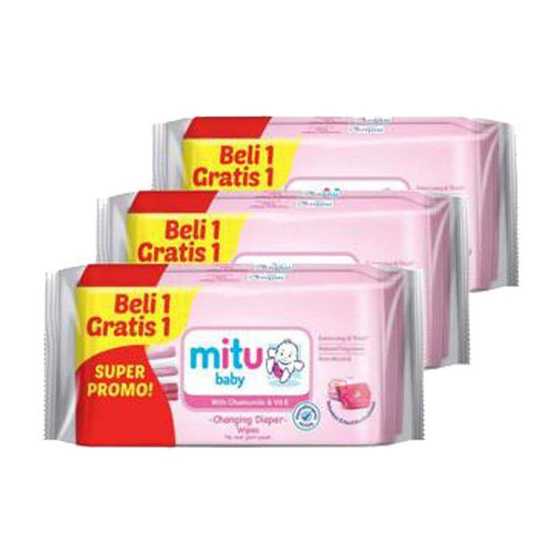 Tissue basah Mitu Baby