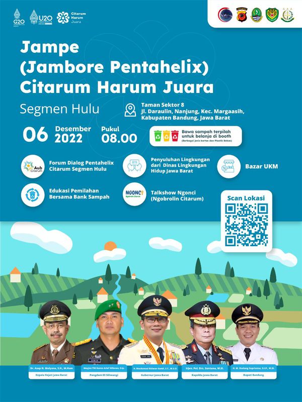 Jasa Event Organizer - JAMPE (Jambore Pentahelix) Citarum Harum Juara