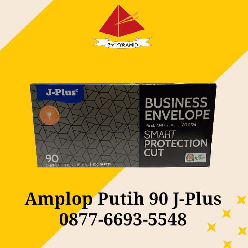 AMPLOP PUTIH 90 J-PLUS