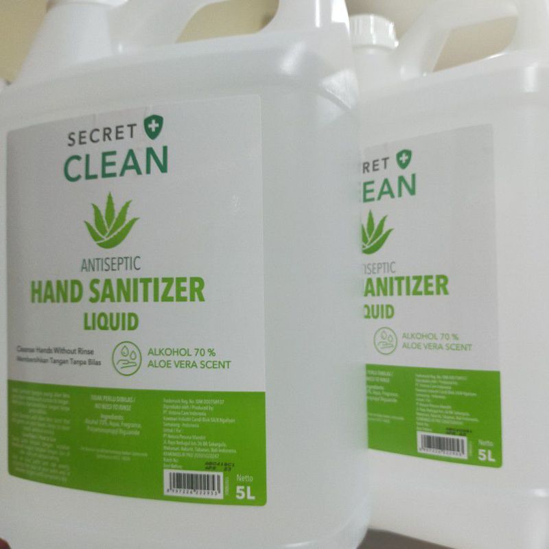 Hand Sanitizer 5 Liter Liquid / Cair