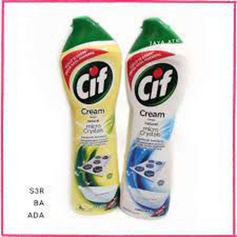 Cif Cream with Natural Micro Crystals 660gr-Pembersih Dapur Serbaguna