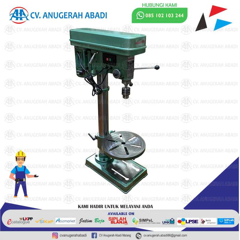 Bor Duduk / Bor Duduk Drill Press / Bor Duduk 16" / Tool kit kotak ...