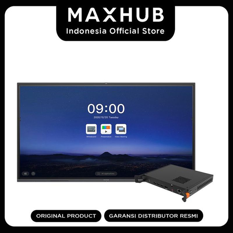 Interactive Flat Panel Display 75 Inch